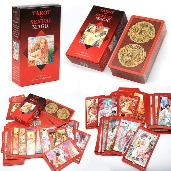Original English & Spanish Tarot of Sexual Magic Board Game Adult Tarot ...