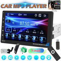 NEW 1Din 9" HD Removable Touch Screen Car Radio Car MP5 Player Support ...