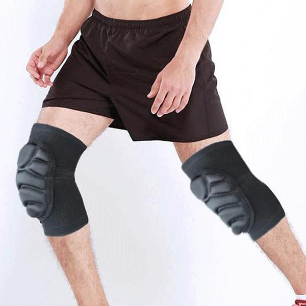 2020 1 Pair Adult Thickened Ski Knee Pads Sport Dance Running Skating ...