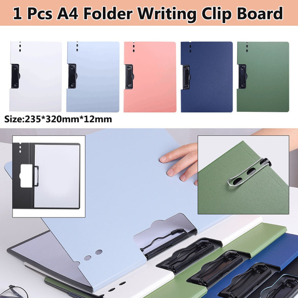 1 Pcs Horizontal A4 Paper Writing Clip Clipboard Folder Portable File ...