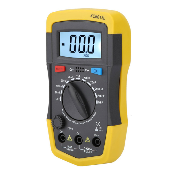 6013L Digital Capacitance Meter Capacitor Tester Capacimeter Electronic ...