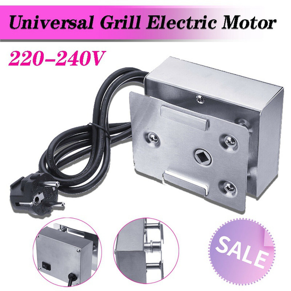 220-240V Universal Grill Electric Motor Replacement Stainless Steel | Wish