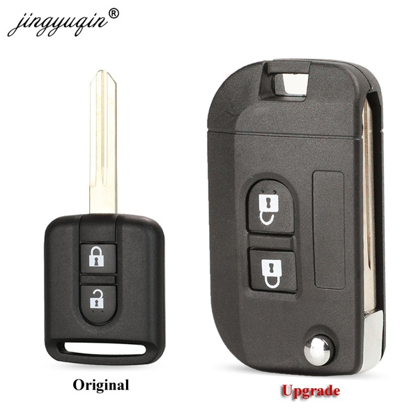 Flip Folding Remote Key Shell Car Case Fob Cover for Nissan Qashqai ...