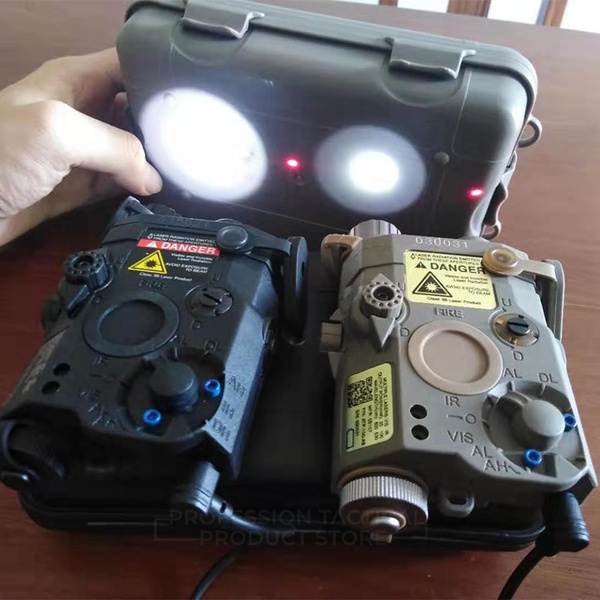 Element Airsoft PEQ 15 Tactical Flashlight Rifle Light PEQ IR Red Laser ...