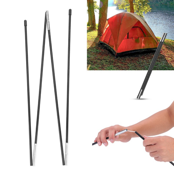 Tent Support Rod Fiberglass Camping Tent Pole Bars For Double Tents ...