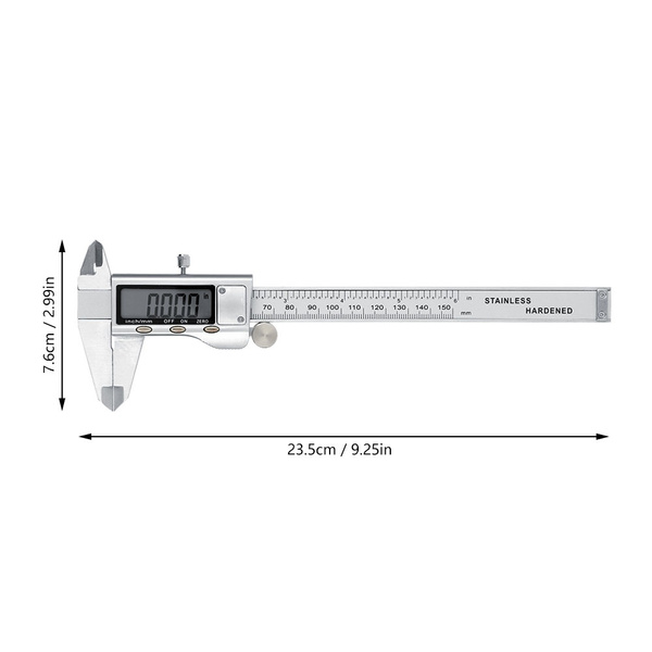 Digital Caliper, Vernier Caliper, Metal LCD Small Machine Parts for ...