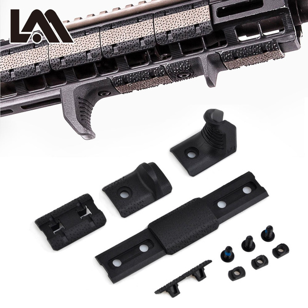 Tactical 4 Pcs/set Airsoft M-LOK Hand-Stop Kit Low-Profile Handle grip ...