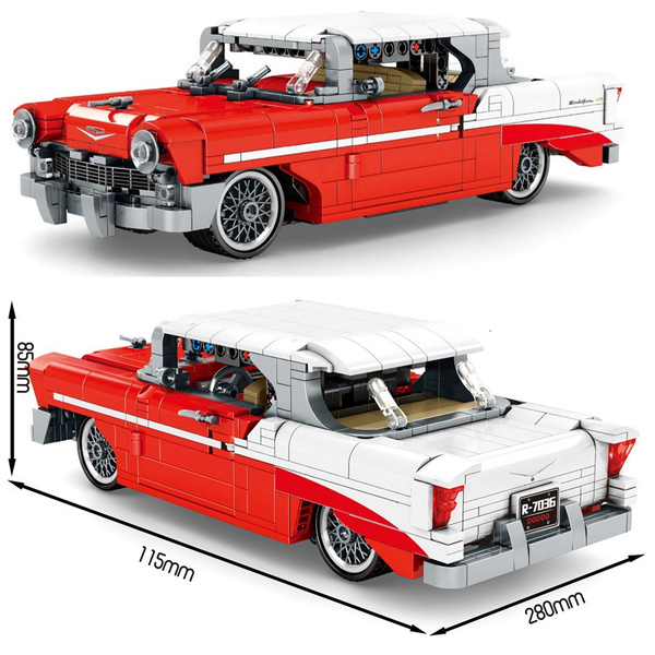 814pcs Speed Car Bulding Blocks Sembo Speed Champion MOC Bricks Creator ...