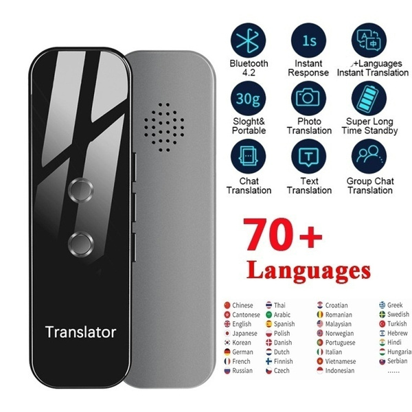 Newest Smart Voice Translator Device Electronic Portable 3 In 1 Voice ...
