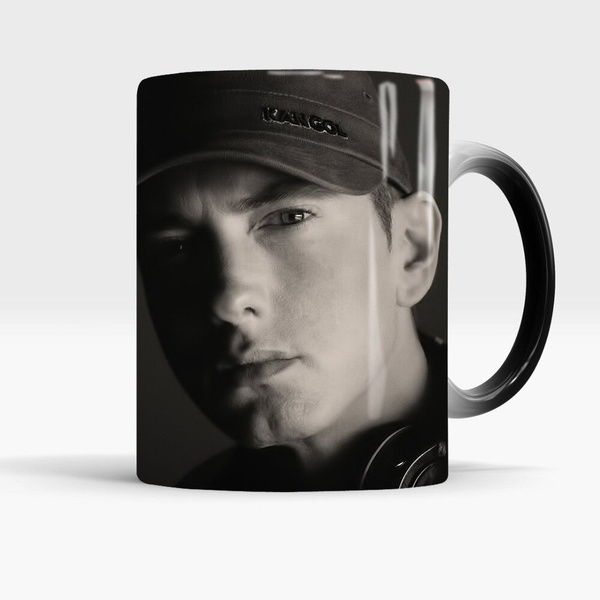 Eminem Magic Mug Coffee Mugs Beer Tea Ceramic Cup Heat Color Change ...