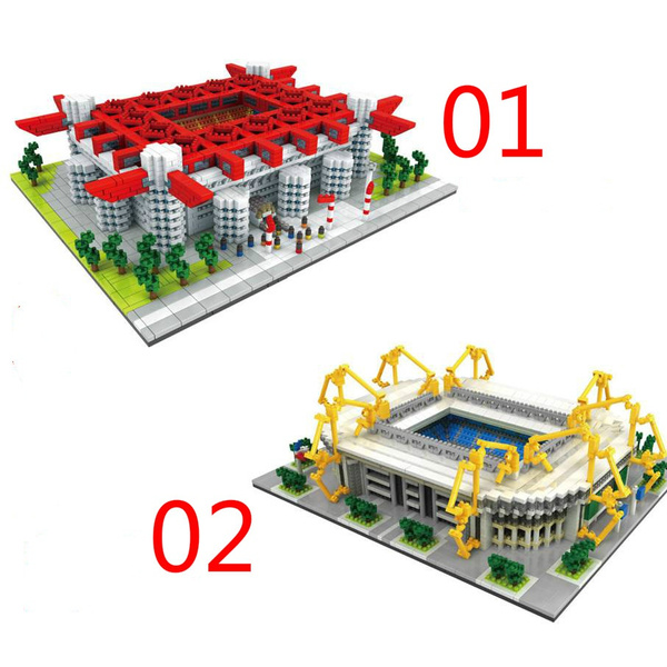 Assemble Architecture San Siro Football Field Signal Iduna Park Stadium ...