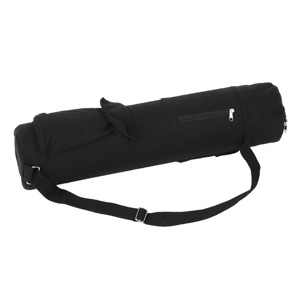 Portable Lightweight Exercise Yoga Mat Bag Carrier W/ Adjustable Strap ...