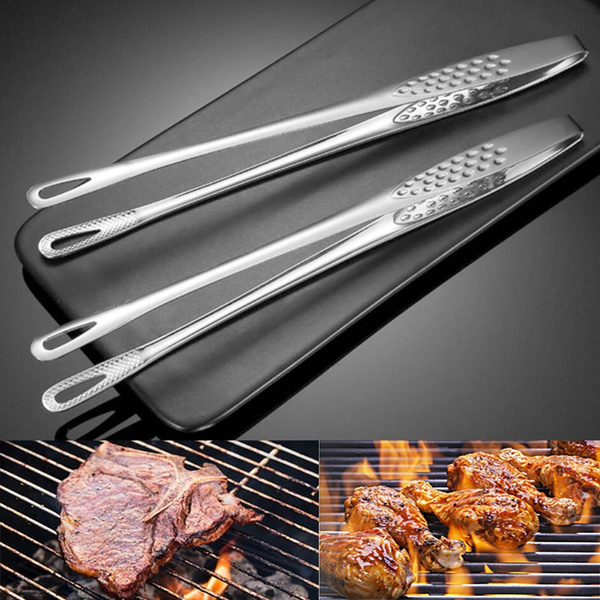 Food Tongs Barbecue Clamp Kitchen Serving Tong For Fried Fish Steak ...