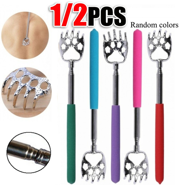 1/2PCS Bear Claw Back Scratcher Metal Extending Extendable Massager ...