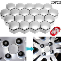 17mm/19mm 20pcs /Set Antirust Car Accessories Universal Chrome Bolts ...