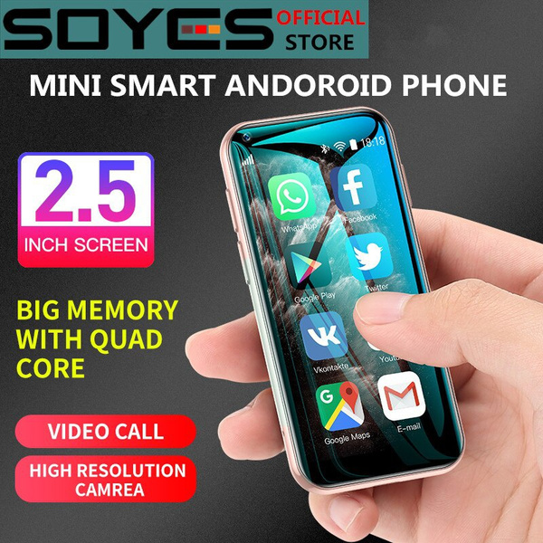 SOYES XS11 3G Mini Smart Android Phone 2.5Inch WIFI GPS RAM 1GB ROM 8GB ...
