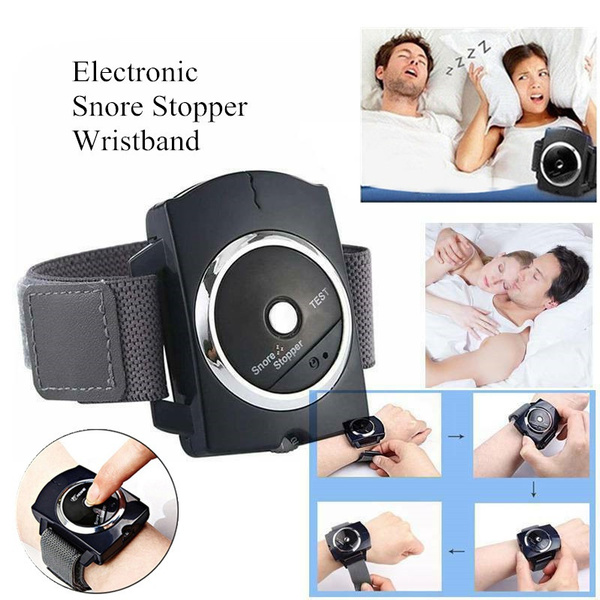 Anti-Snore Wristband Bracelet Snore Stopper Sleep Connection Device ...