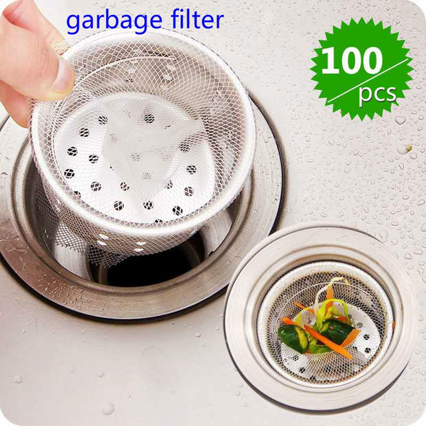 Kitchen sink filter screen water basin anti-clogging disposable sink ...