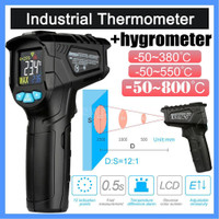 -50~800℃/550℃/380℃ Industrial Digital Infrared Thermometer Handheld ...