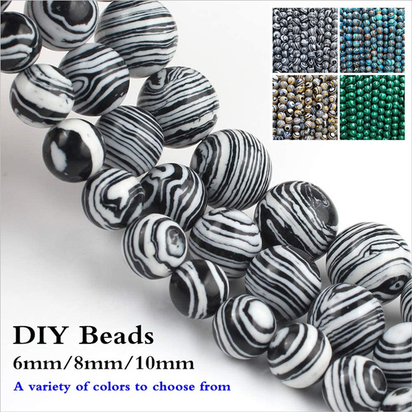 Colorful round beads for jewelry making Tools beads for bracelets ...