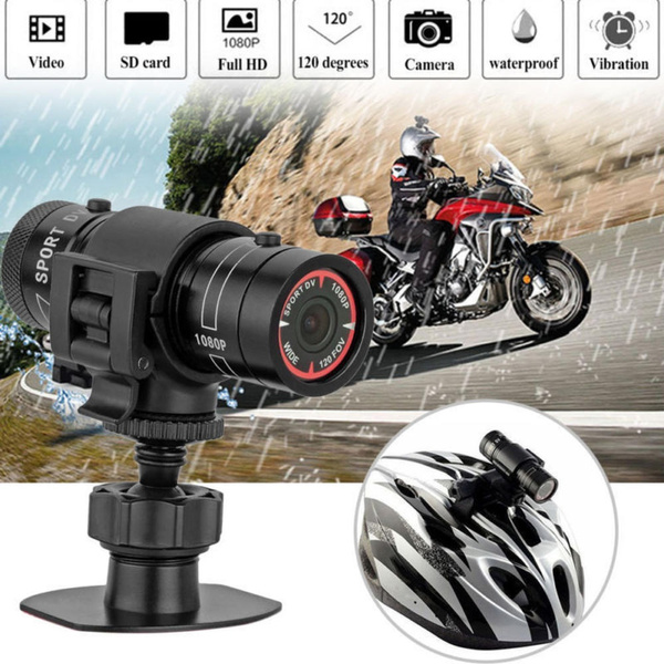 Full HD 1080P Mini Sports DV Camera Bike Motorcycle Helmet Action DVR ...