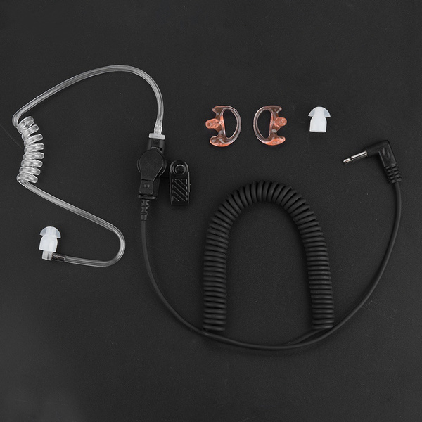 Duct Single Headphone, Portable Acoustic Tube Earpiece, Professionals ...
