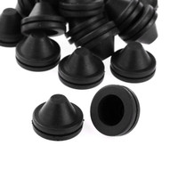 22/30/40mm Rubber Wire Hole Dust Covers Plugs Tapered Cable Seal Ring ...