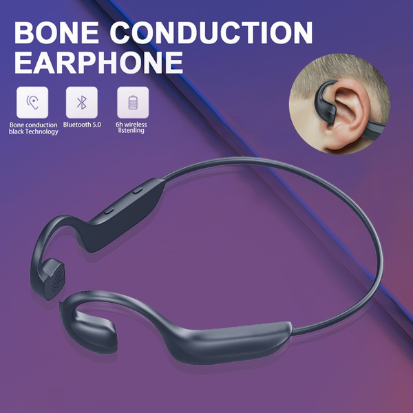 2020 NEW Bone Conduction Headphone Wireless Bluetooth 5.0 Headset ...