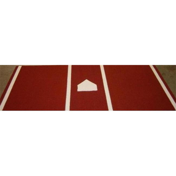 Pro Turf Home Plate Mat- 6 ft. x 12 ft. Clay | Wish
