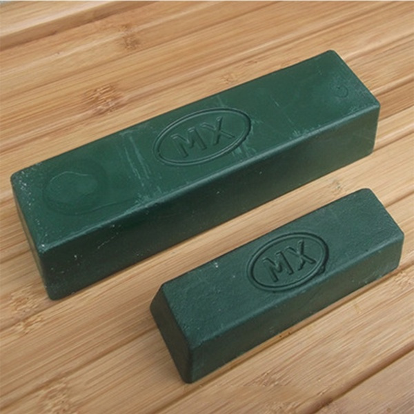 Green/White Polishing Paste Wax Buffing Compound for Leather Strop ...
