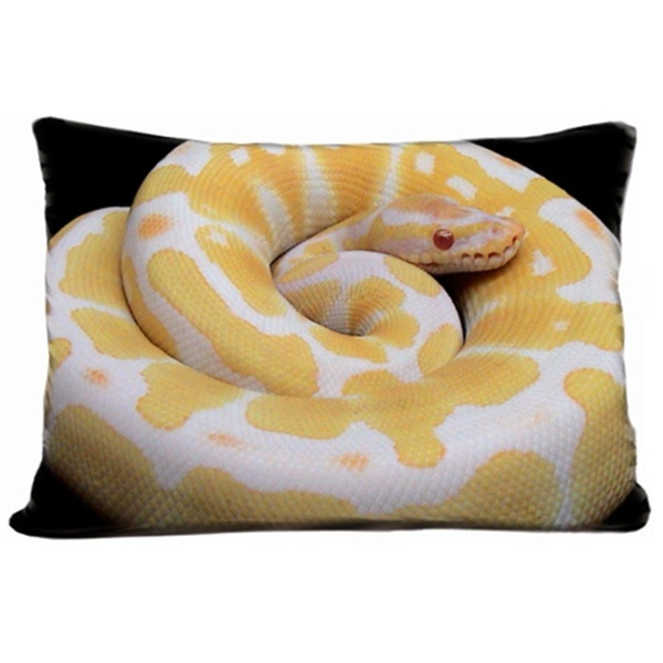 2018 Soft Pillow Cover Albino Ball Python Pillow Case | Wish