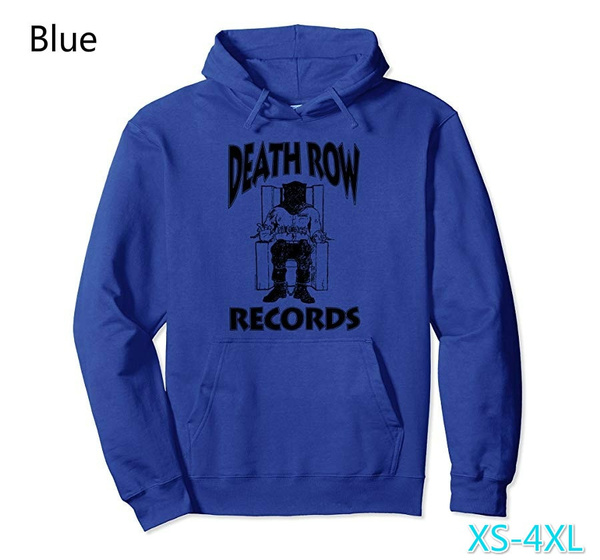 Death Row Records Black Logo Pullover Hoodie | Wish