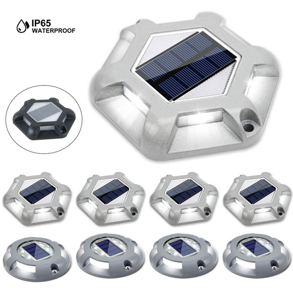 Solar Dock Lights Outdoor Waterproof, Driveway Lights Led Solar Powered ...