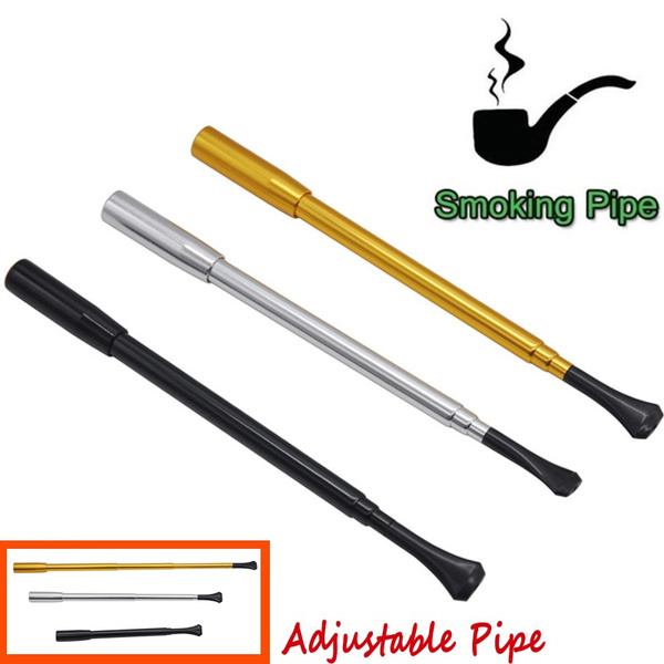 Adjustable Pipes Retractable Ladies Long Cigarette Rod Retro Ladies ...
