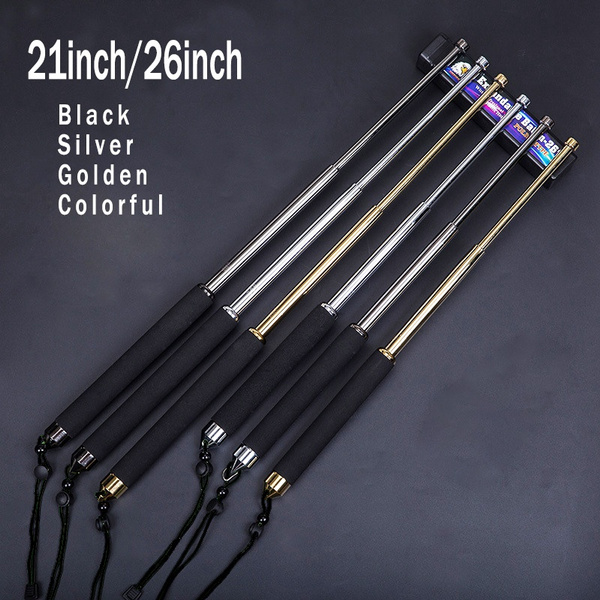 Portable Outdoor Telescopic Self-defense Swing Stick Car Self-defense ...