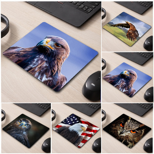 Slim Portable Mat Exquisite eagle pattern Mousepad for PC & laptop ...