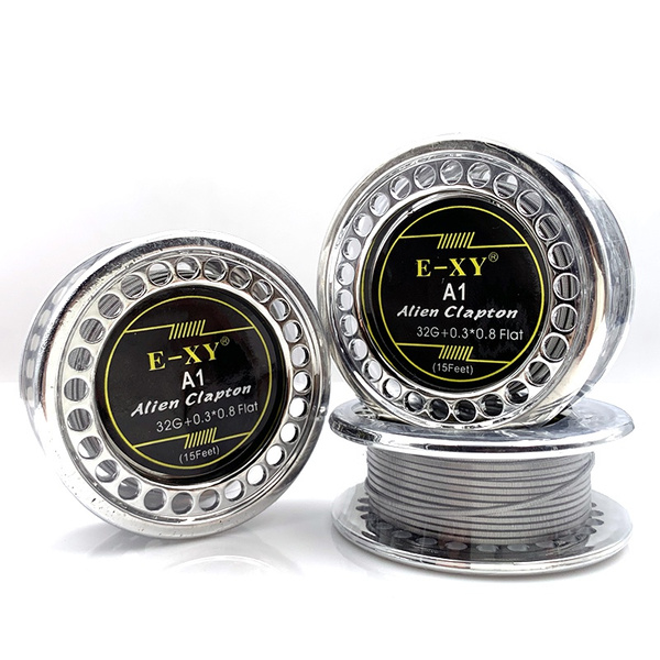 Flat Alien Clapton Wire 32G 15 Feet DIY Coil for RDA RBA Rebuildable ...