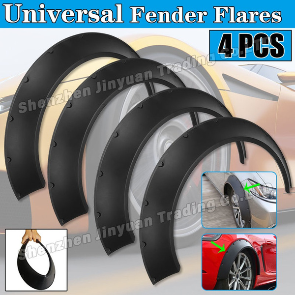 4PCS Flexible Universal Car Wide for Fender Flares Wheel Arches ...