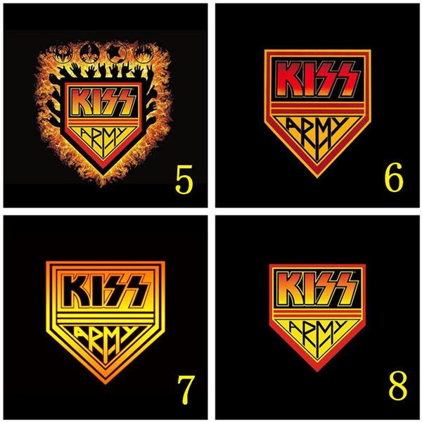 KISS band pattern diamond painting, square 5D diamond painting ...