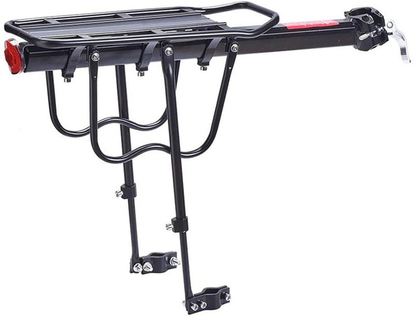 Bike Cargo Rack with Fender, 110 LB Capacity Universal Bicycle Touring ...