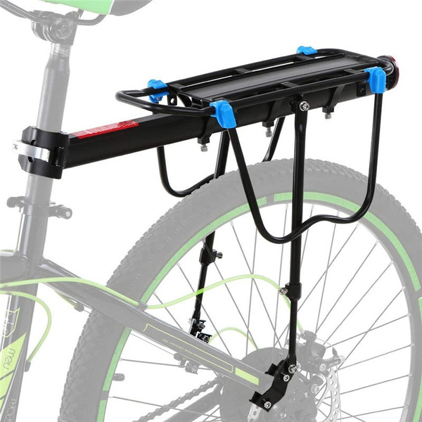 Bike Cargo Rack with Fender, 110 LB Capacity Universal Bicycle Touring ...