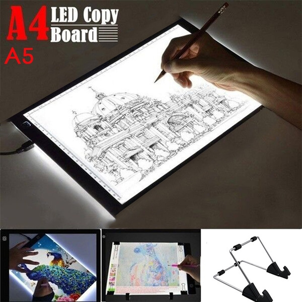 A4 /A5 Painting Tracing Board Copy Pad Panel Drawing Tablet Art ...