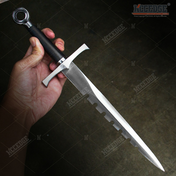 15" Sword Breaker Medieval Dagger With Full Metal Blade Perfect Letter ...