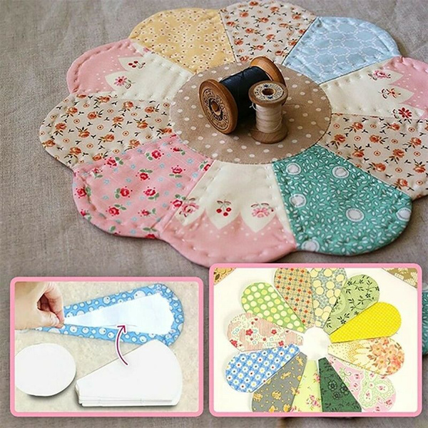 Flower Petals Paper Quilting Templates Paper Piecing DIY Patchwork Flower Petals Paper Quilting Templates Paper Piecing DIY Patchwork