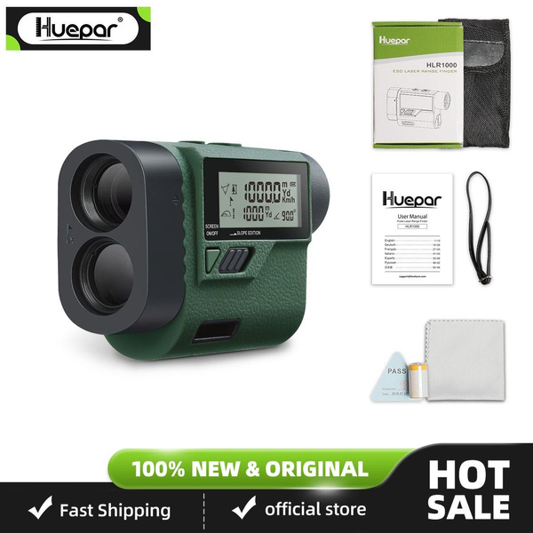 Huepar HLR1000 Pro Golf Rangefinder 1100 Yards -6X Laser Range Finder ...