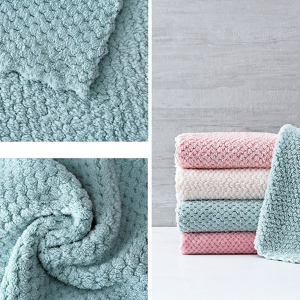 1 Piece Household Super Absorbent Cleaning Cloth Rag Kitchen Towel ...