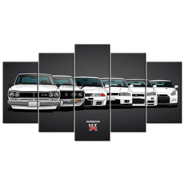 Nissan Skyline GT R Evolution Wallpaper Posters and Prints Wall Art 5 ...