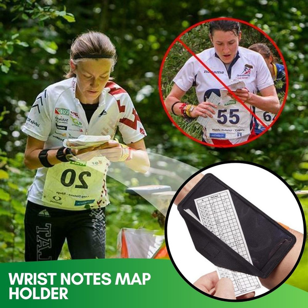 Wrist Map Holder, Anti Fogging Orienteering Instruction Description ...