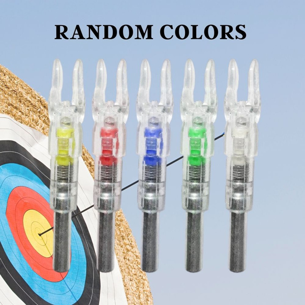 LED Lighted Nocks for Arrows 3 PCS, Archery Bow Crossbow Arrow Nock ...