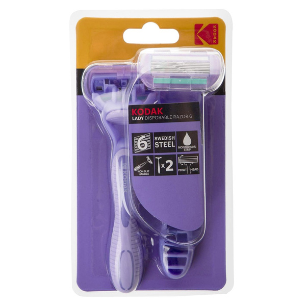 Disposable Razor Lady 6 Purple 2 pack | Wish